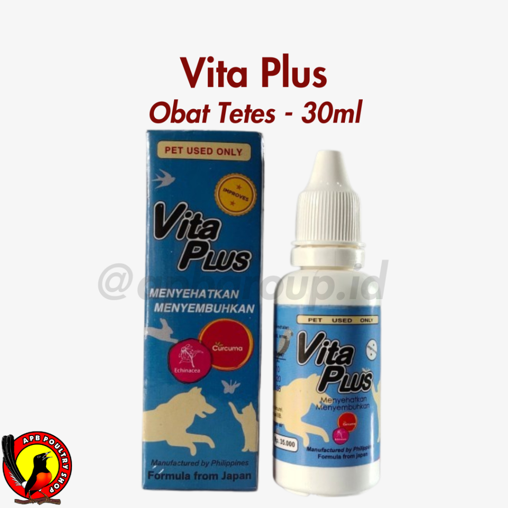 Jual Vita Plus Obat Tetes - 30ml | Shopee Indonesia