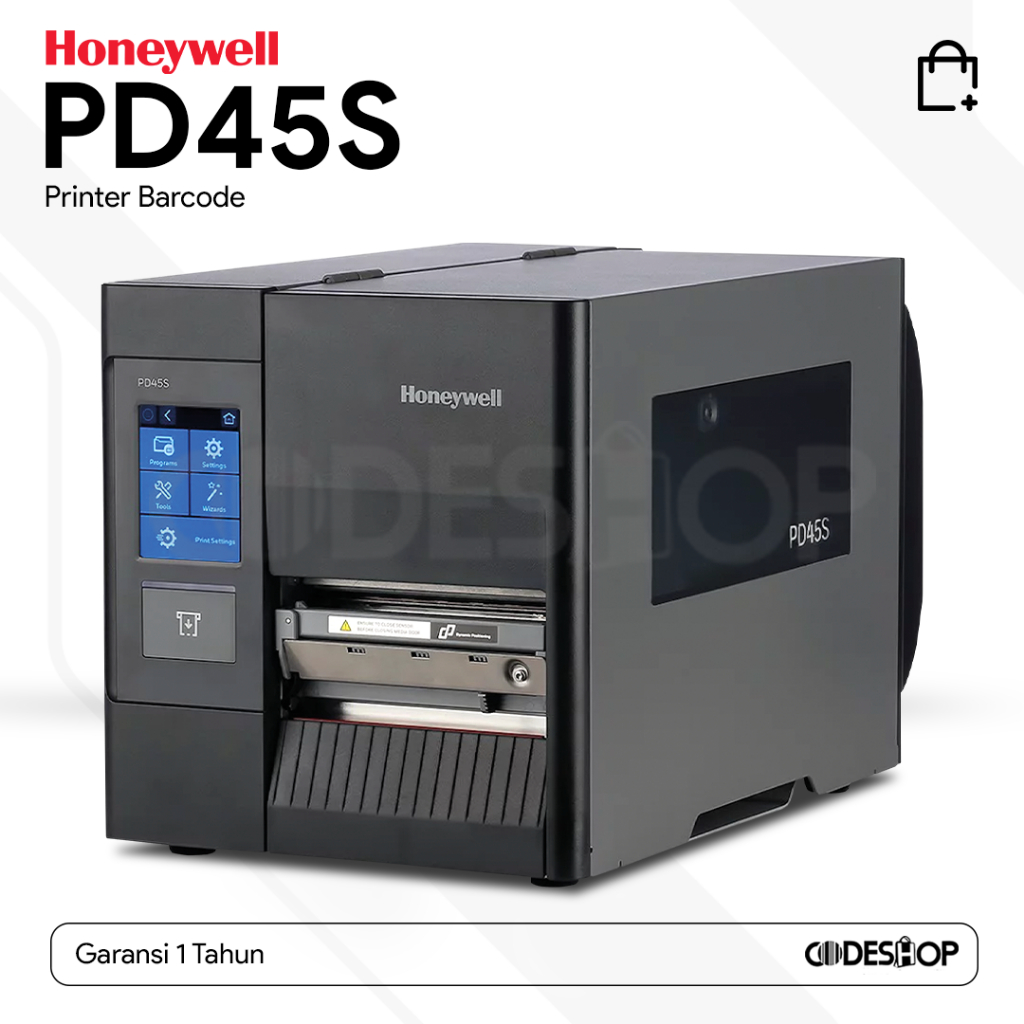 Jual Honeywell PD45S Printer Barcode Cetak Sticker Label Industrial USB ...
