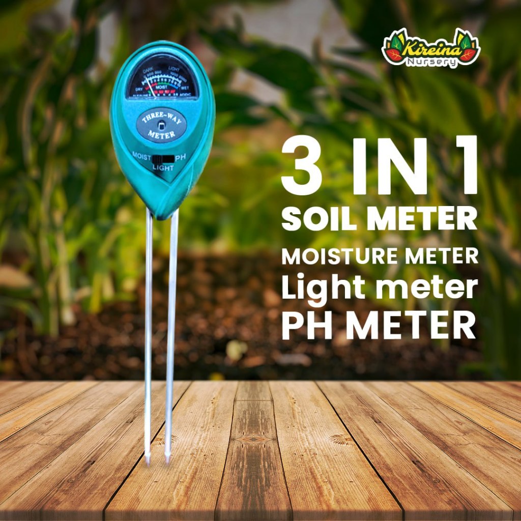 Jual Soil Meter 3 in 1 Analyzer Pengukur pH, Cahaya, Kelembapan ...