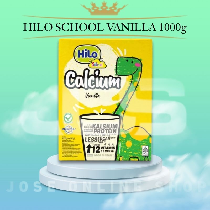 Jual Hilo School Vanilla 1000g, Hilo school vanila 1kg | Shopee Indonesia
