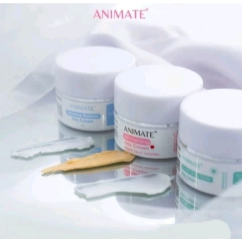 Jual (BPOM) ANIMATE SKINCARE NIGHT CREAM/ DAY CREAM WHITENING/GLOWING ...