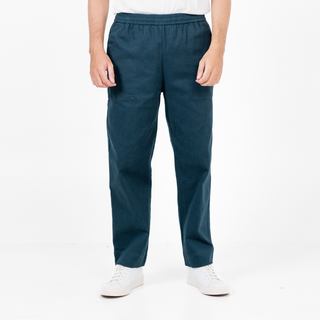 Jual Screamous Celana Long Pants Relaxed DAVE NAVY BLUE | Shopee Indonesia