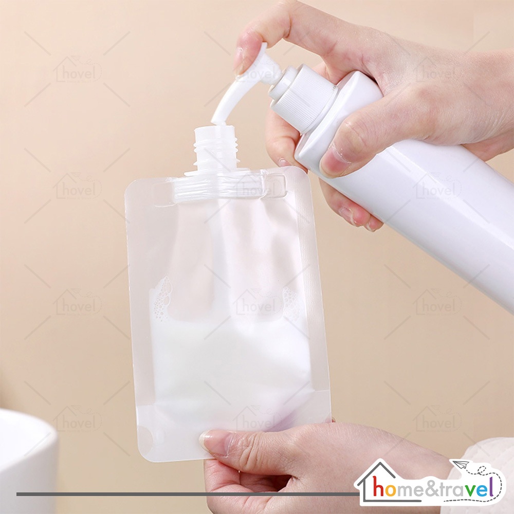 Jual HOVELSHOP Botol Travel Refill Tempat Sabun Fliptop Flip Top 30ml ...