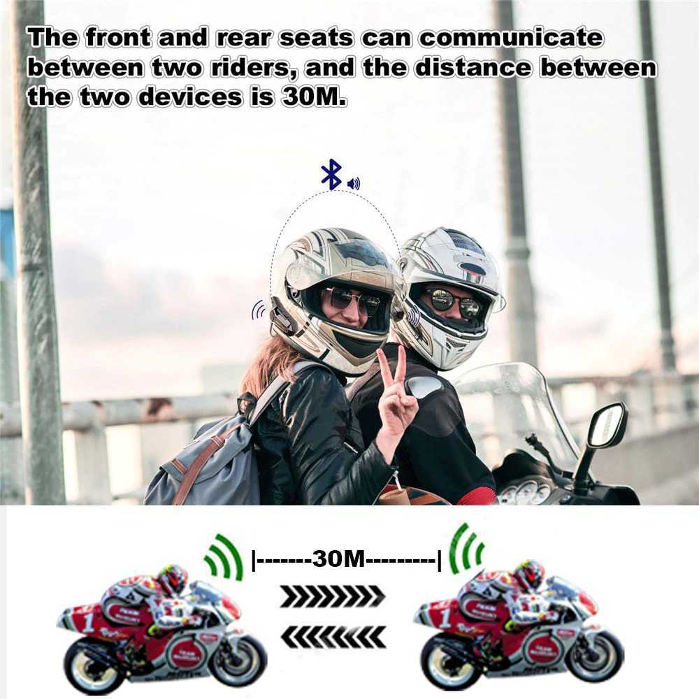 Jual Caitemay Intercom Helm Motor Headset Helmet Bluetooth 5.0 1 PCS ...