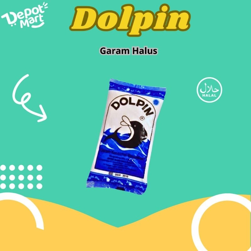Jual DepotMart - Garam Dolpin Dolphin 250 gr | Shopee Indonesia