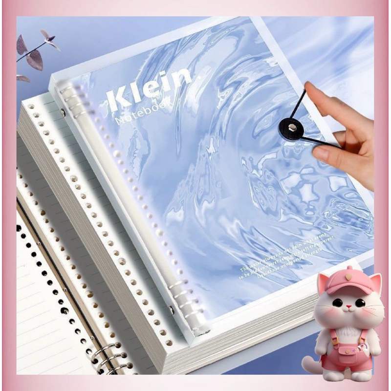 Jual N187 Notebook Binder A5 Buku Tulis Sekolah Notebook Aesthetic ...
