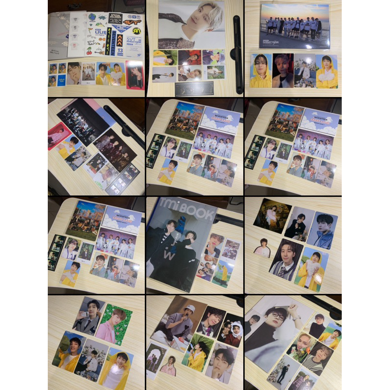 Jual [BACA DESKRIPSI] SEVENTEEN OFFICIAL MERCH PHOTOCARD BUNDLE MURAH | seventeen nana tour ...