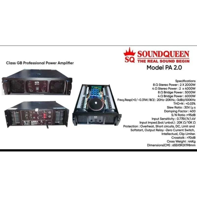 Jual power bob pa 2.0 original gb class by soundqueen | Shopee Indonesia