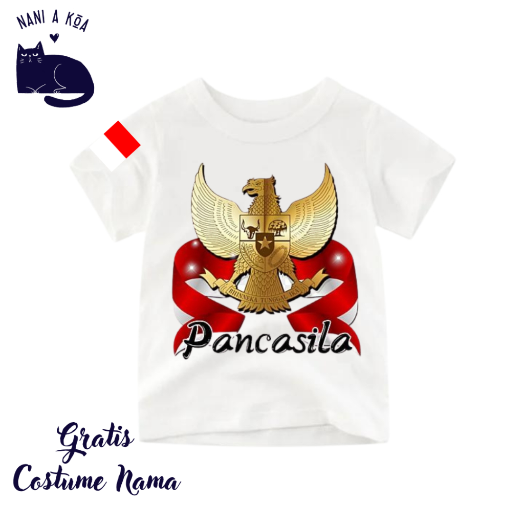 Jual Ryusan Baju Kaos Anak Custom Nama Combed 30s Garuda Indonesia ...