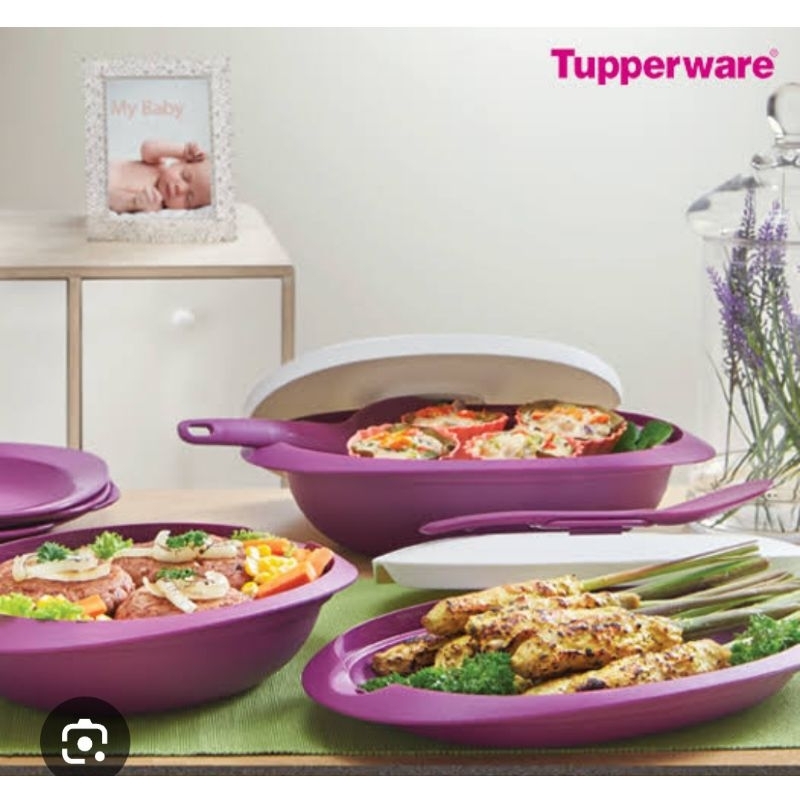 Jual Tupperware simply lavender (ecer) | Shopee Indonesia