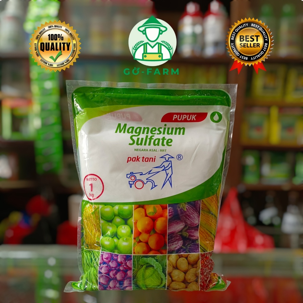 Jual PUPUK MAGNESIUM SULFATE PAK TANI KEMASAN PABRIK 1 KG | Shopee Indonesia