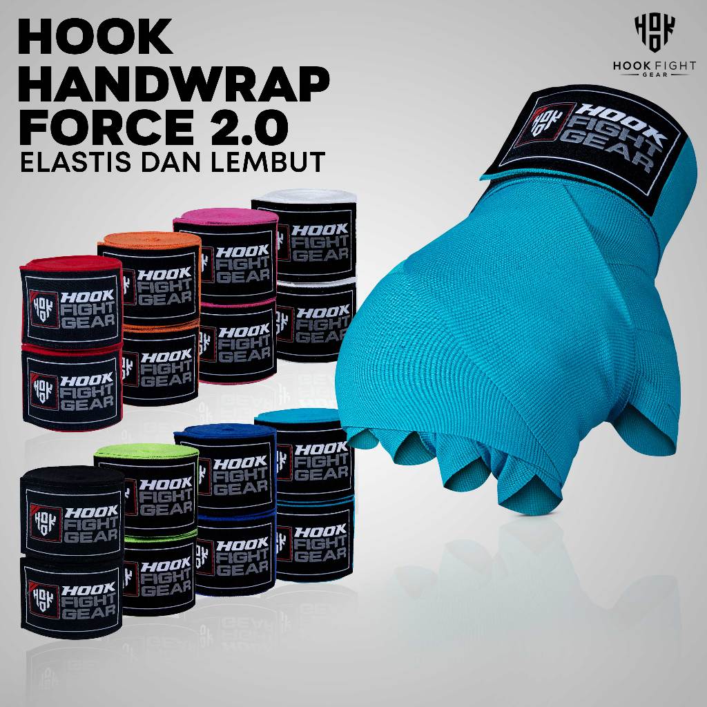 Jual Handwrap Muay Thai Hook Boxing Wrap Handwarp Tinju Tali Muaythai ...