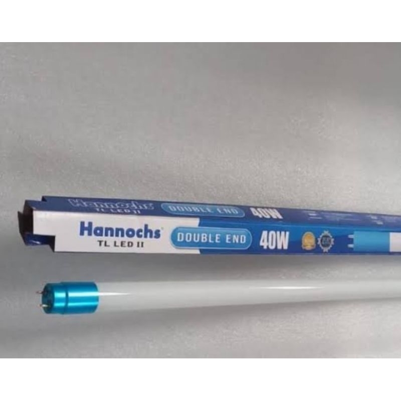 Jual TL T8 LED HANNOCH 40W 40 Watt 120CM PUTIH GARANSI 1 TH | Shopee Indonesia