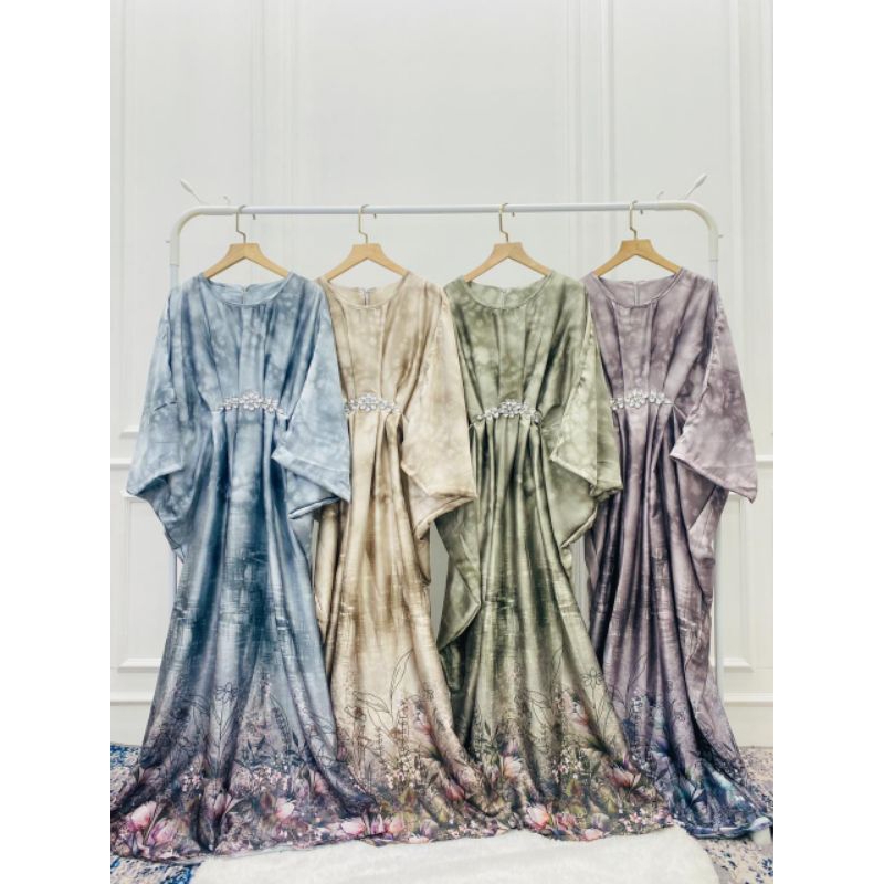 Jual New Kaftan Katun Silk premium | Kaftan Viral | Kaftan Raya ...