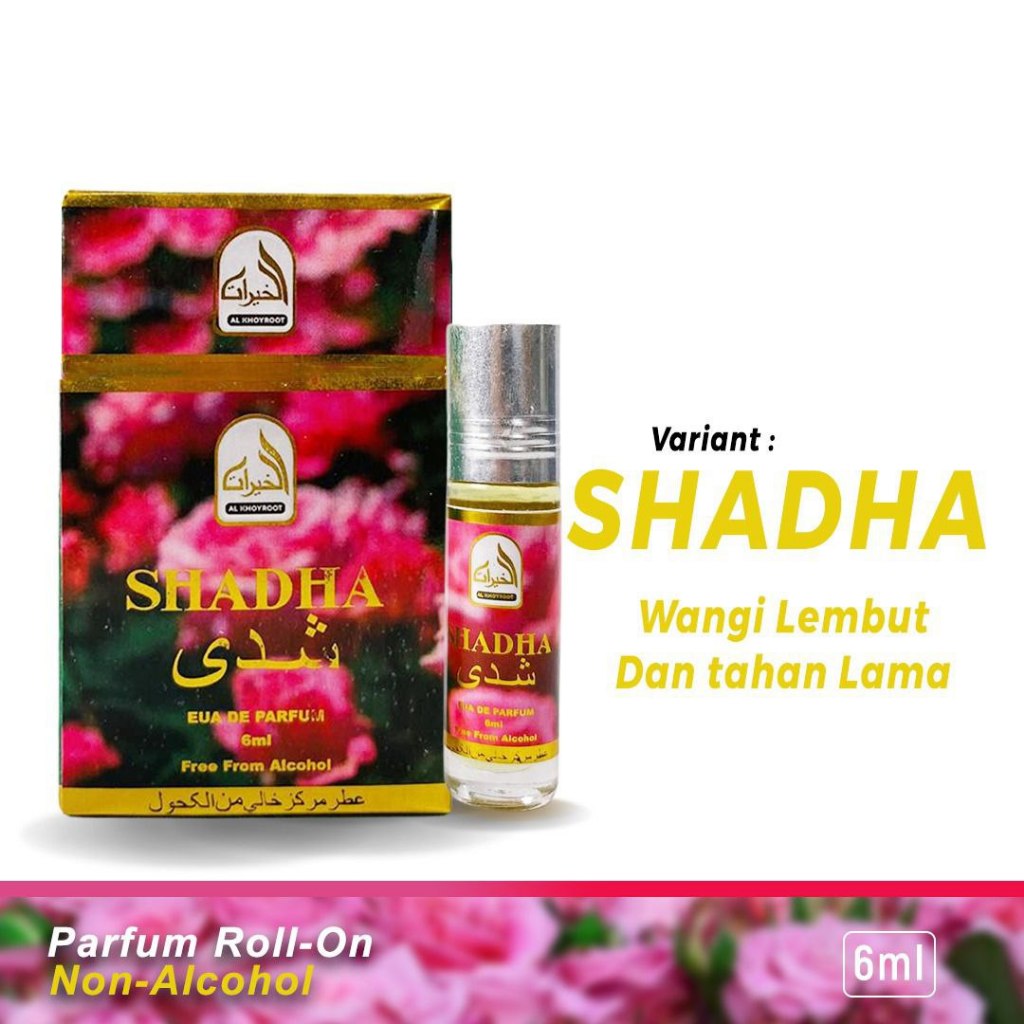 Jual Parfum Kemasan AL KHOYROT SHADHA 6 ml Minyak Wangi Roll On Non ...