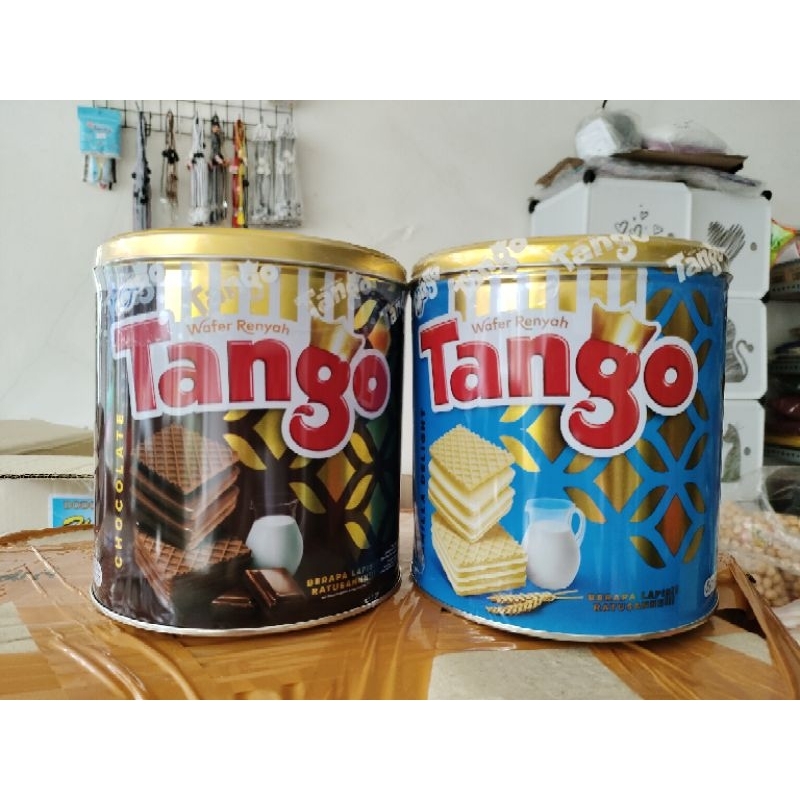 Jual Tango Kaleng Tango Wafer Coklat Vanila | Shopee Indonesia