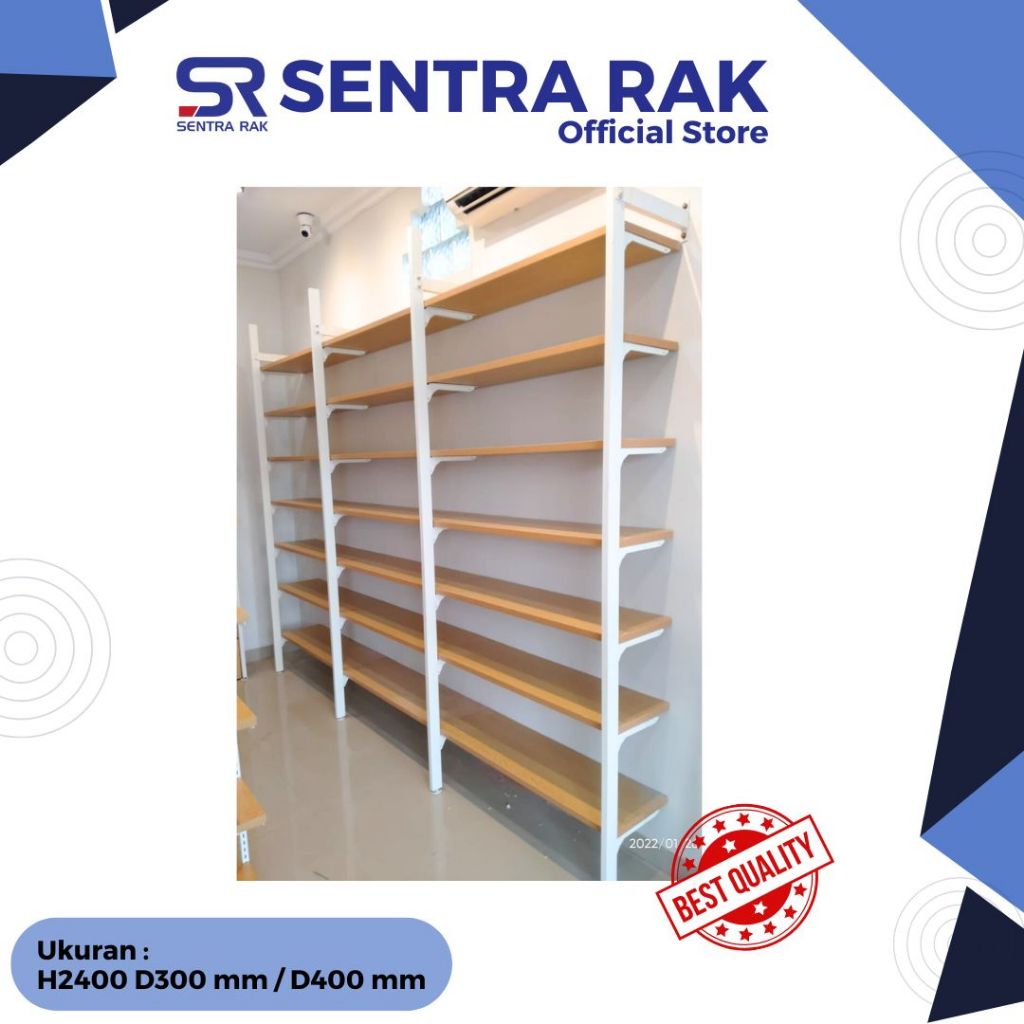 Jual Rak Lifestyle Miniso Single Wall - Rak Toko Wooden SR | Shopee ...