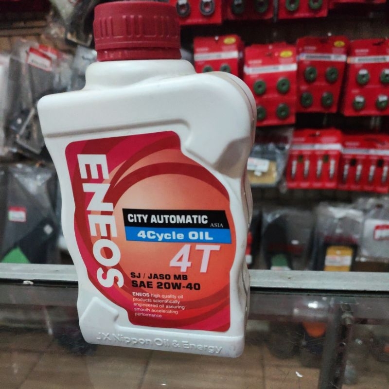 Jual ENEOS CITY AUTOMATIC 4T SAE 20W-40 SJ 800 ML | Shopee Indonesia