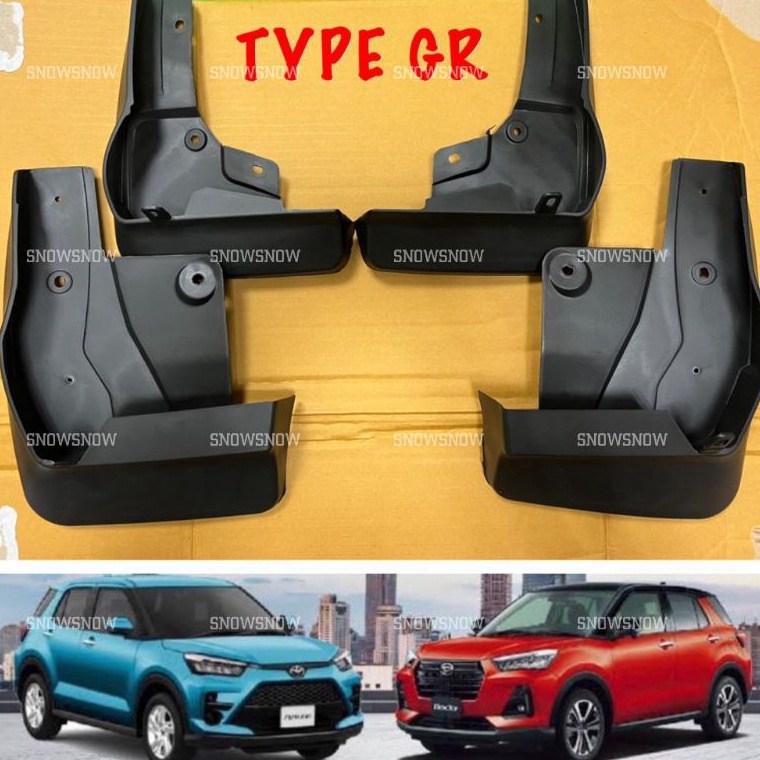 Jual Recomended Mud Guard Raize Rocky 221 223 224 225 TYPE NON GR SPORT ...
