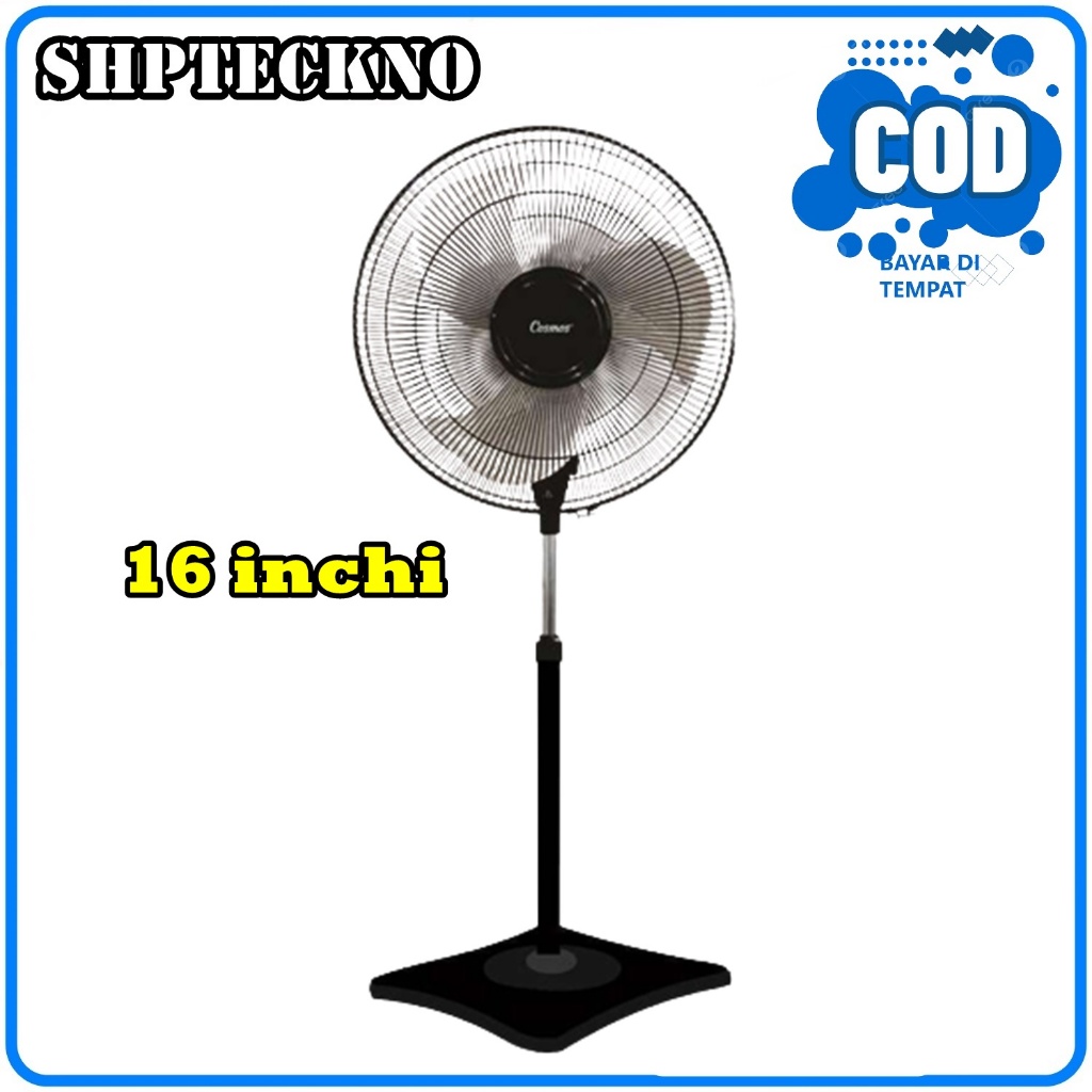 Jual Cosmos 16SDB Stand Fan Kipas Angin Berdiri 16 inch 45 Watt 16-SDB ...