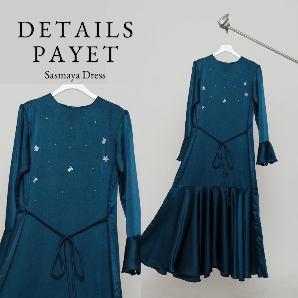 Jual RAYA SERIES Padaka Attire - SASMAYA - Dress Baju Lebaran Kaftan ...