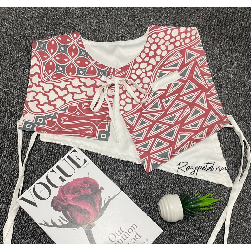 Jual Rompi Batik Limited Edition / Outer Rompi Tribal | Shopee Indonesia