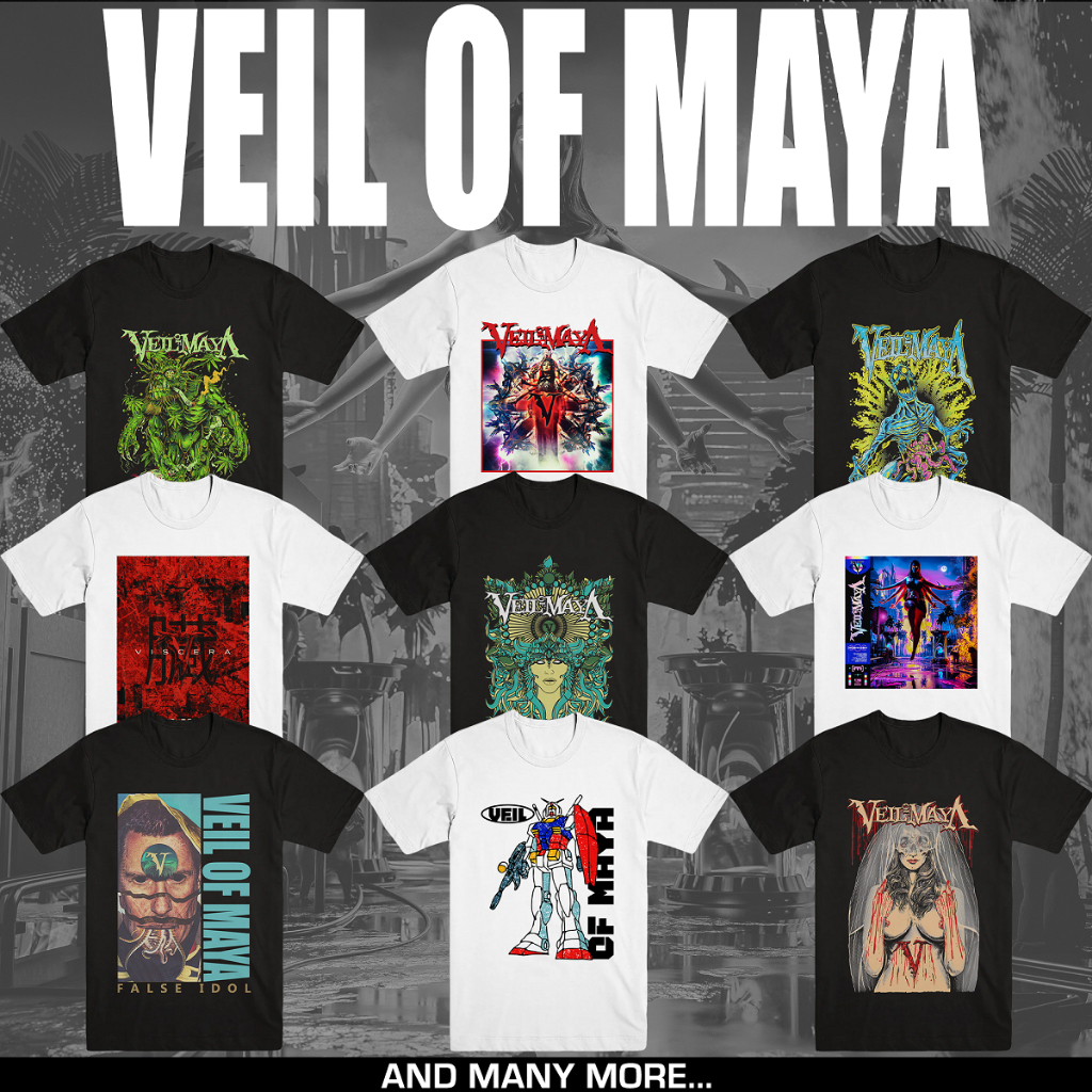 Jual VEIL OF MAYA | T-SHIRT BAND | METALCORE | MERCHANDISE | Shopee ...