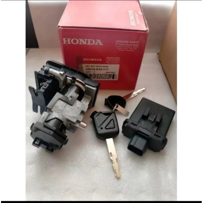 Jual Kunci kontak remot vario 150 LED, KEY set Vario 150 new LED ...