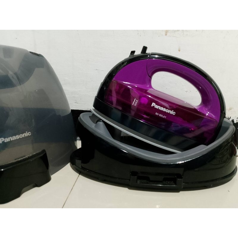 Jual [Preloved] Seterika Panasonic NI-WL41VSR Cordless Iron Setrika Uap ...