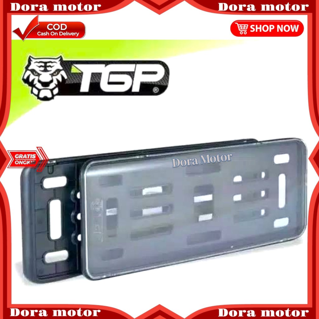 Jual TGP Cover Plat Nomor Motor Bingkai Plat Nomor Motor Original bahan ...