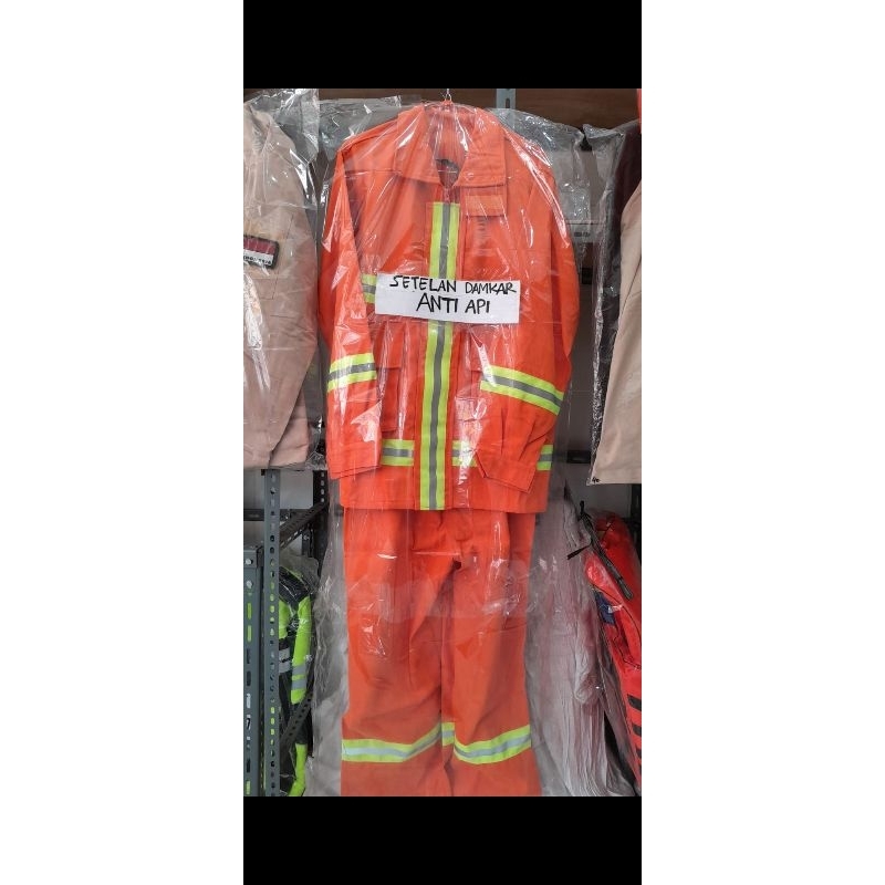 Jual Baju Damkar Stelan Tahan Api Pemadam Kebakaran / APD Damkar ...