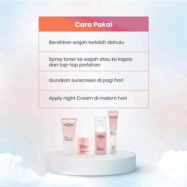 Jual PAKET BG SKIN CARE PINKISH BLOSSOM | Shopee Indonesia
