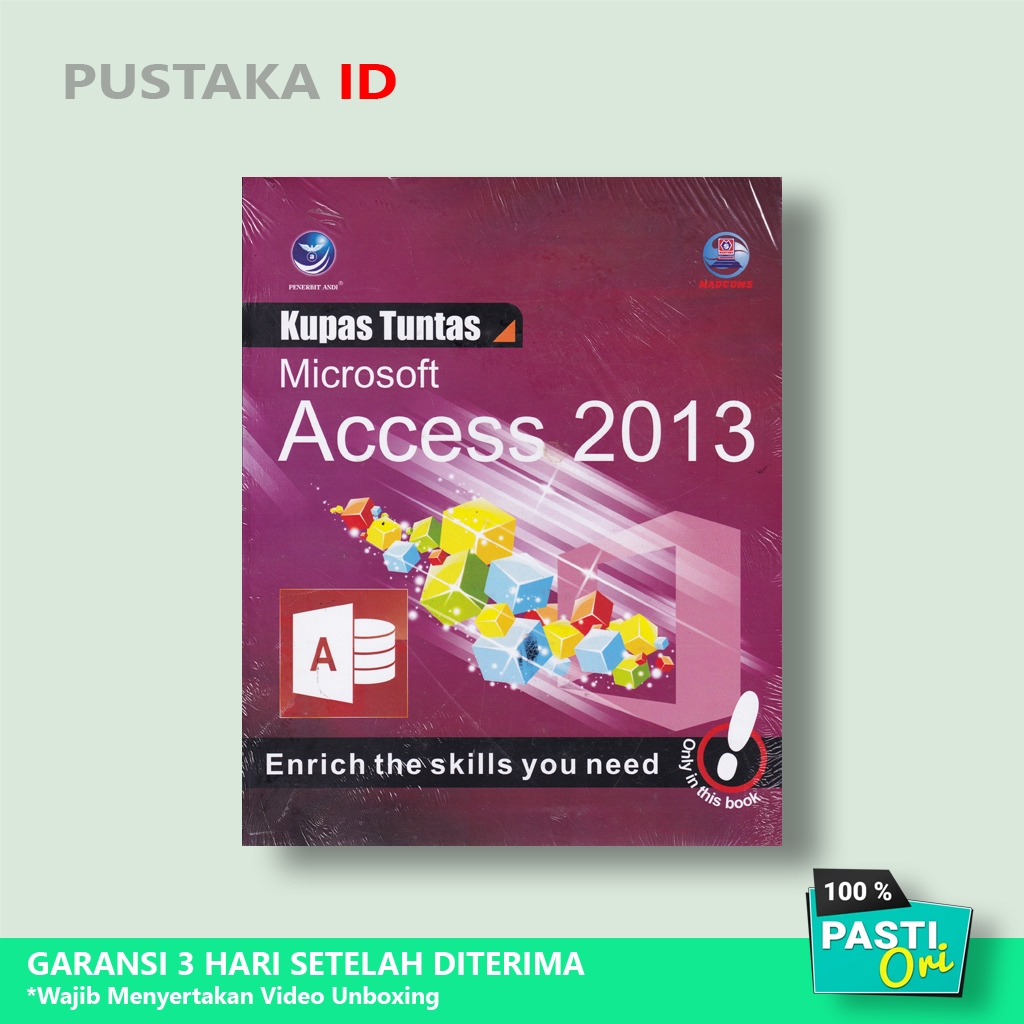 Jual Buku Kupas Tuntas Ms Access 2013 - Original | Shopee Indonesia