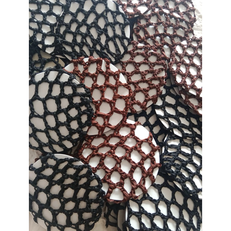 Jual HARNET 0503142 rambut nyaman digunakan cokelat dan hitam hairnet ...