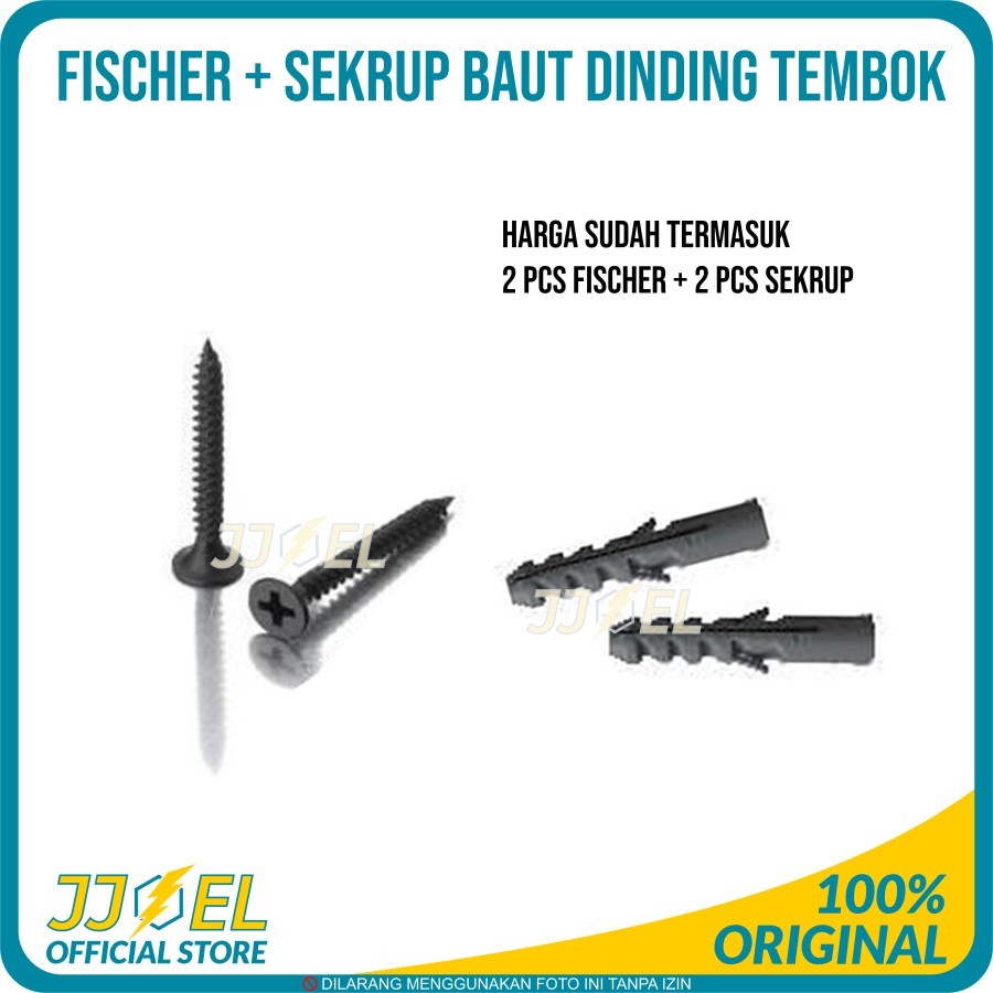 Jual Fisser Fiser Piser Baut Sekrup Tembok Dinding | Shopee Indonesia