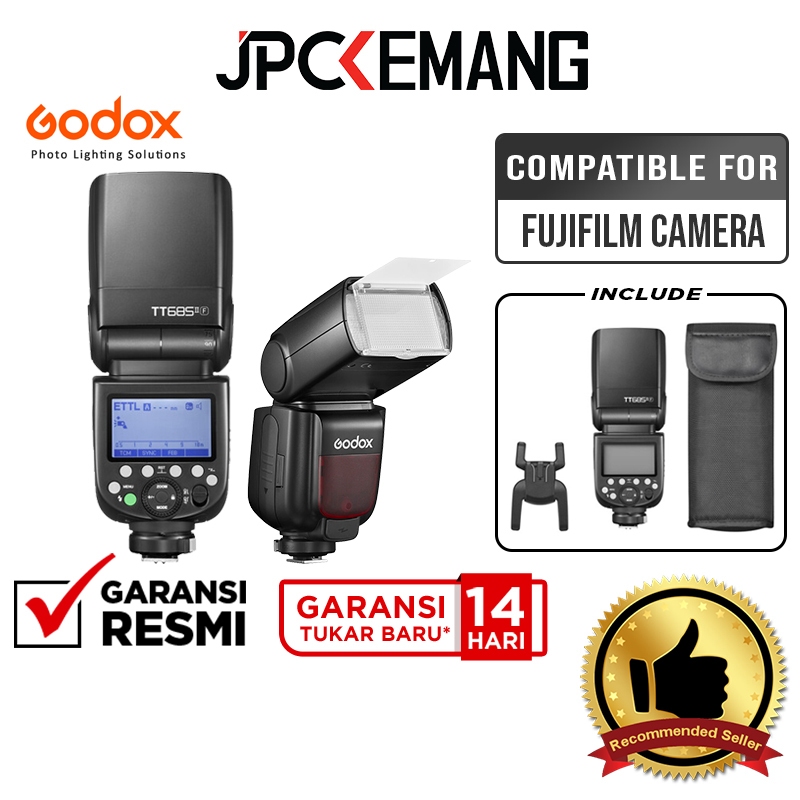 Jual Godox TT685 II for Fujifilm Speedlite Flash TT685II-F Godox TT-685 ...