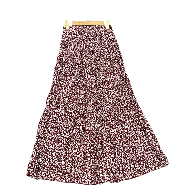 Jual Rok Motif Korean Look - Rok Plisket Motif Premium Tebal - Pleated ...