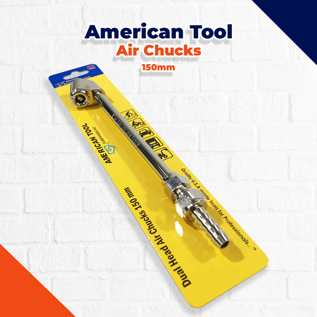 Jual Kepala Isi Angin Udara Air Chuck 6" AMERICAN TOOL | Shopee Indonesia