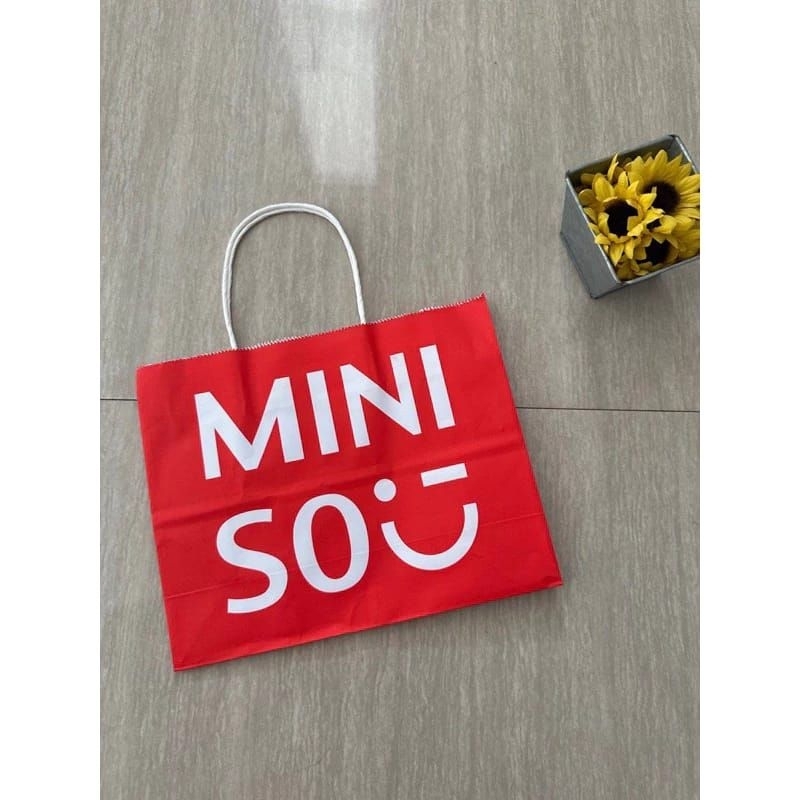 Jual Paper bag miniso small | Shopee Indonesia