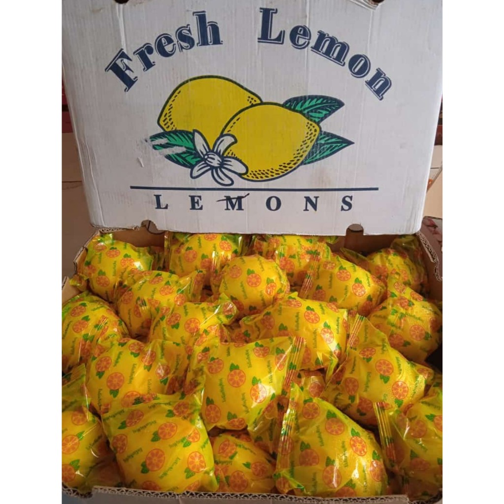 Jual Lemon China RRC IMPORT Premium Banyak Air 900 gr - 1 kg | Shopee ...