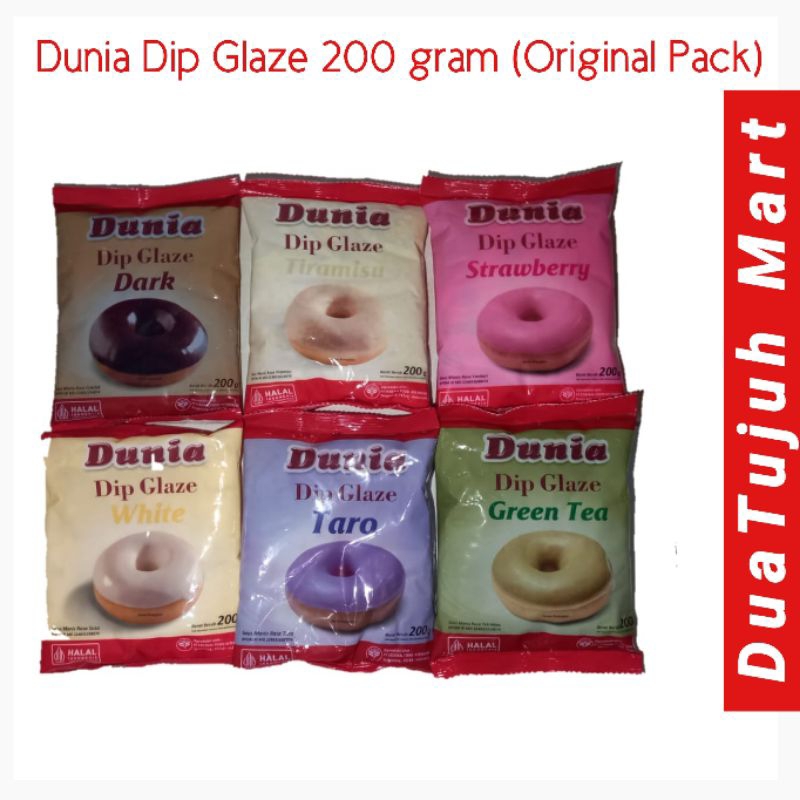 Jual Dunia Dip Glaze 200 gram Original Pack | Shopee Indonesia