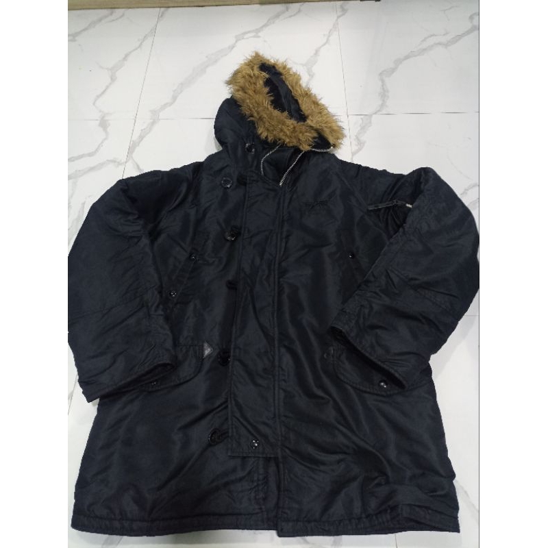 Jual Jaket Alpha Industries N-3B Parka Branded Second | Shopee Indonesia