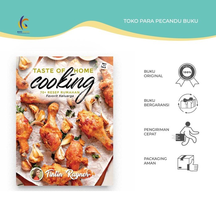 Jual Buku Resep Masak - Taste of Home Cooking - Tintin Rayner - Kawan ...