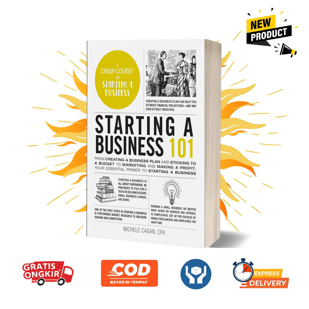 Jual Starting A Business 101 By Michele Cagan English Shopee Indonesia