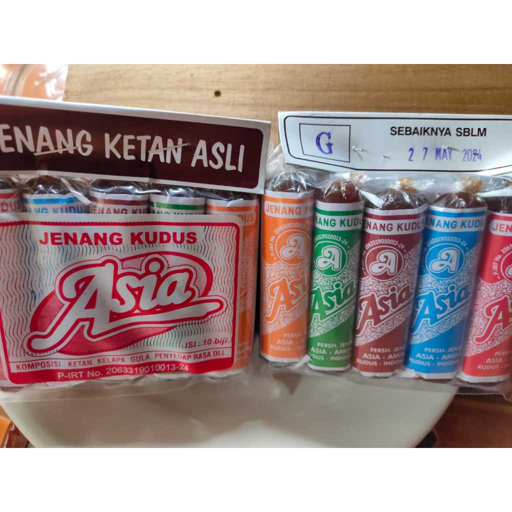 Jual Jenang Kudus Asia mini isi 10 buahII jenang jaman model jadul ...
