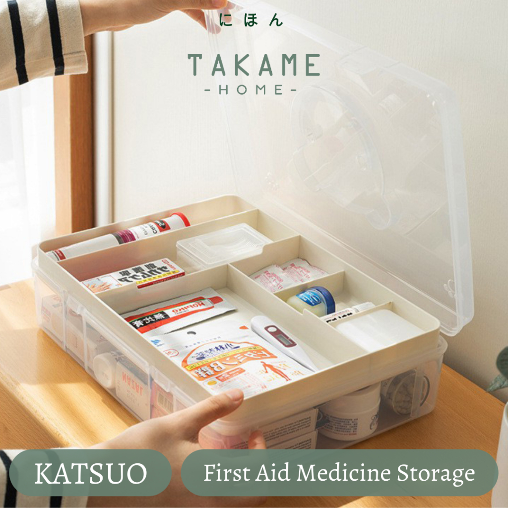 Jual |TAKAME|KATSUO Penyimpanan P3K Praktis Organiser Emergency Kit ...
