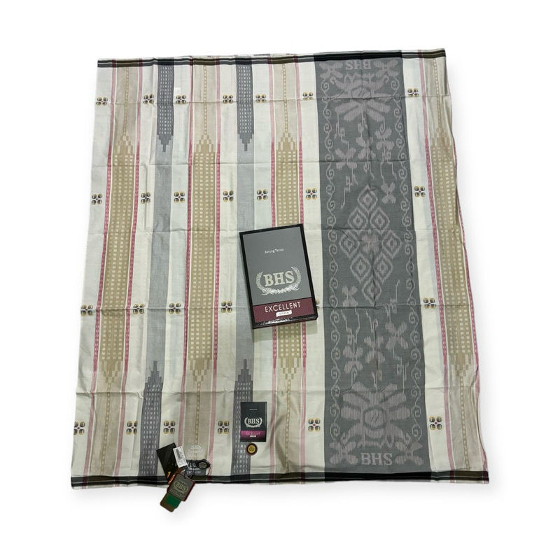 Jual Sarung BHS Excellent Silver SGF putih | Shopee Indonesia