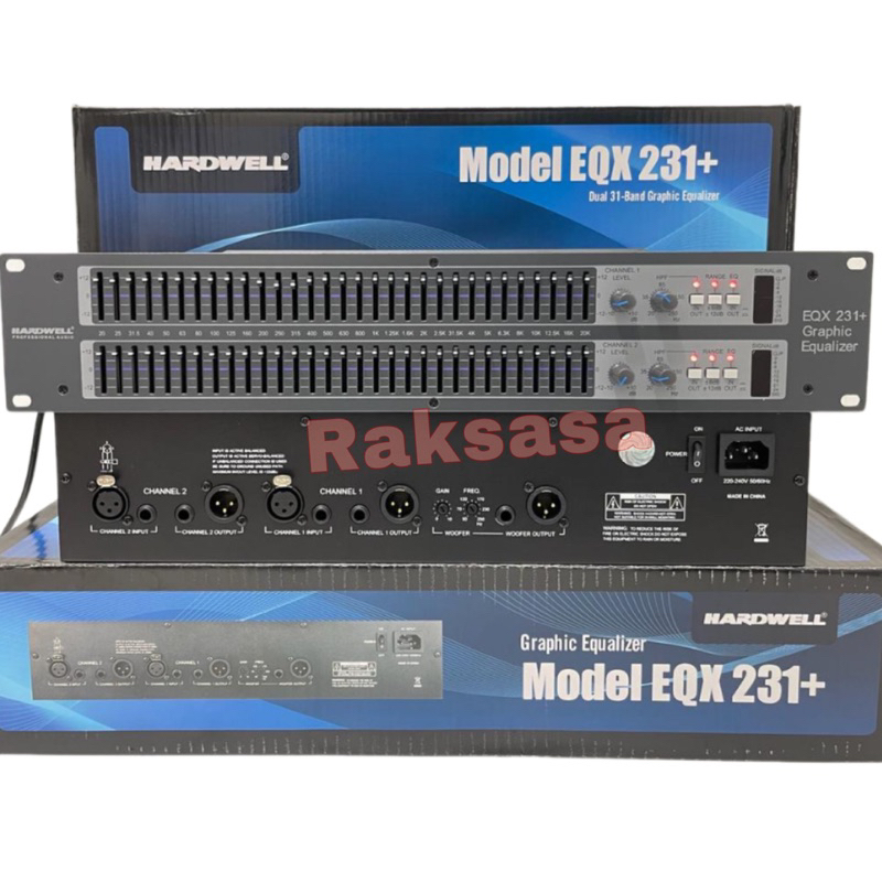 Jual Equaliser Hardwell Eqx231 EQX 231 + eqx231 plus Original Product | Shopee Indonesia
