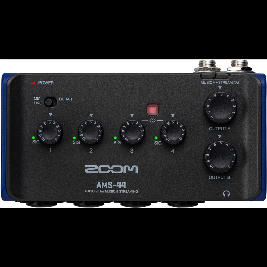 Jual ZOOM AUDIO INTERFACE ZOOM MUSIC AND STREAMING AMS-44 (401000813) | Shopee Indonesia