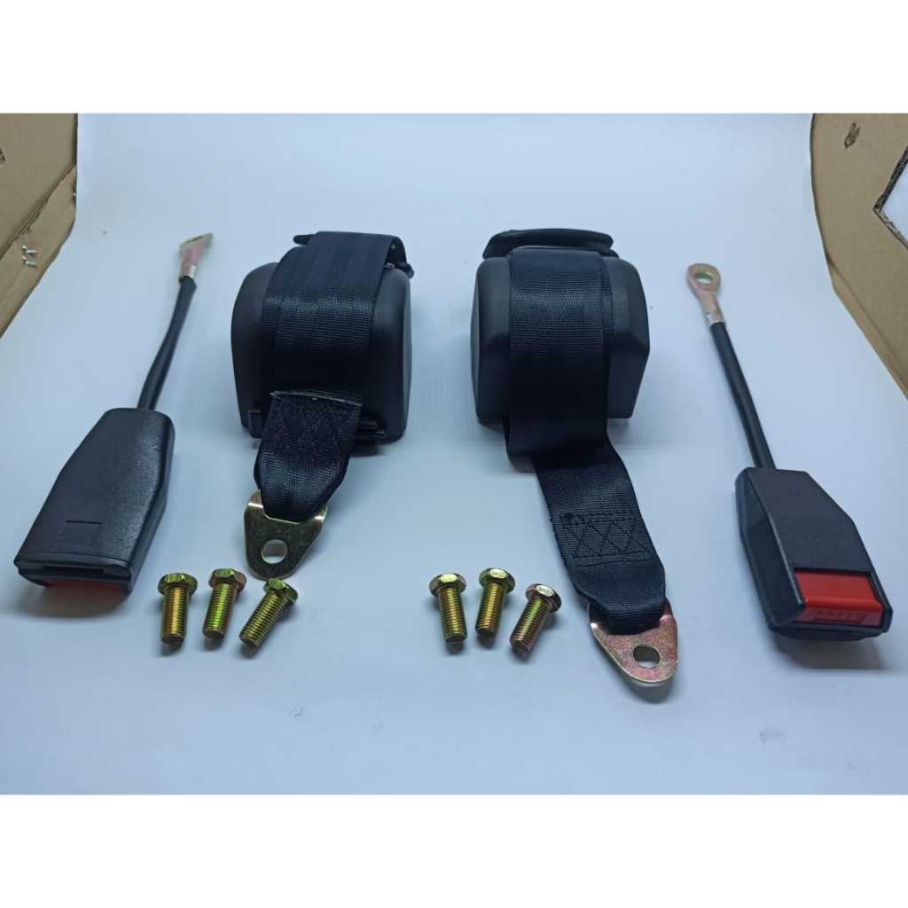 Jual Tali Sabuk Pengaman Mobil 3 Titik Otomatis Pengunci Pengait Kursi ...